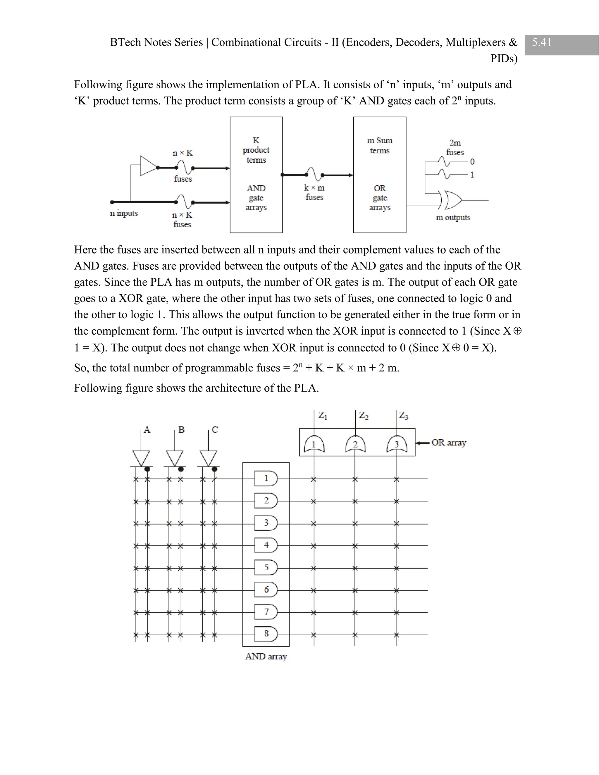 Combinational Circuits - II (Encoders, Decoders, Multiplexers & PIDs).pdf