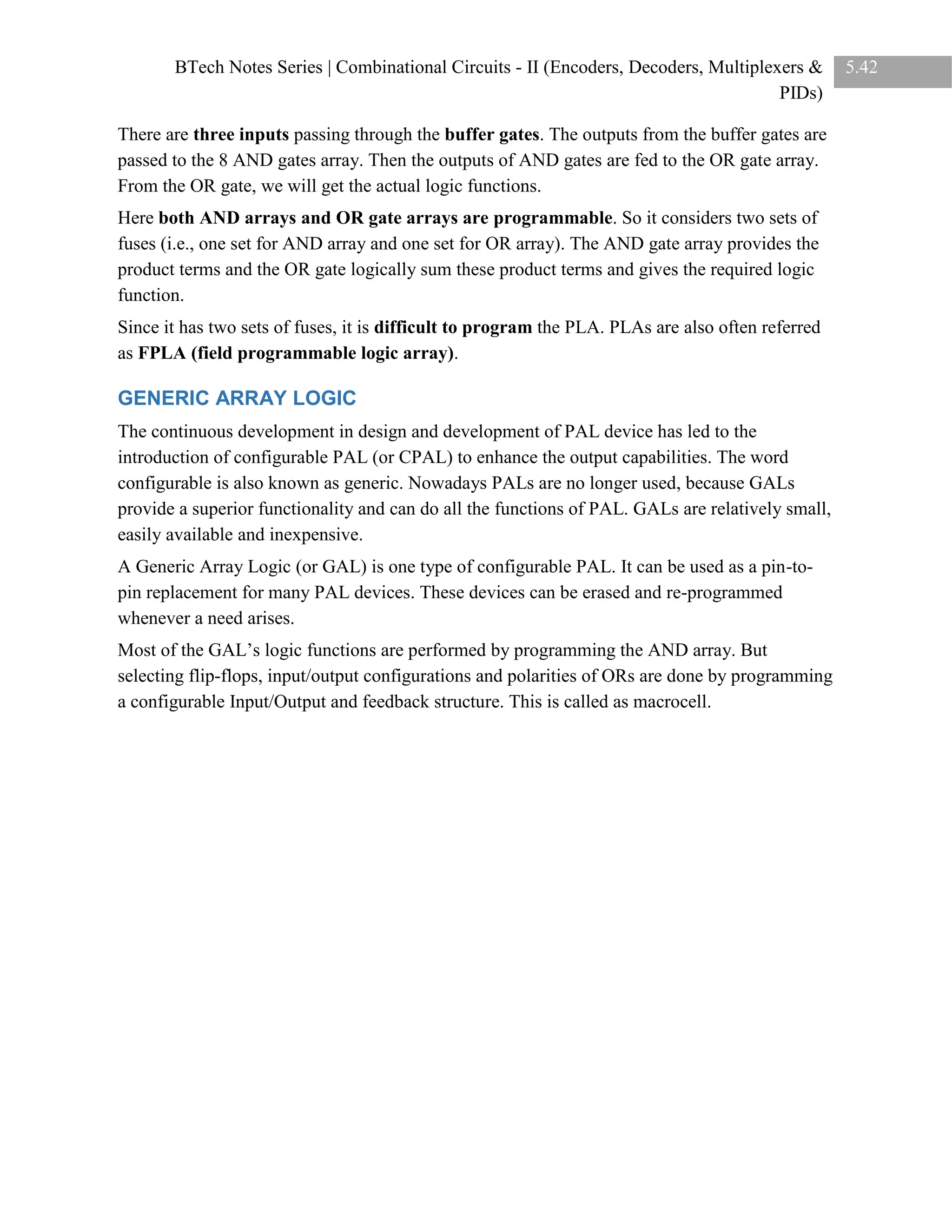 Combinational Circuits - II (Encoders, Decoders, Multiplexers & PIDs).pdf