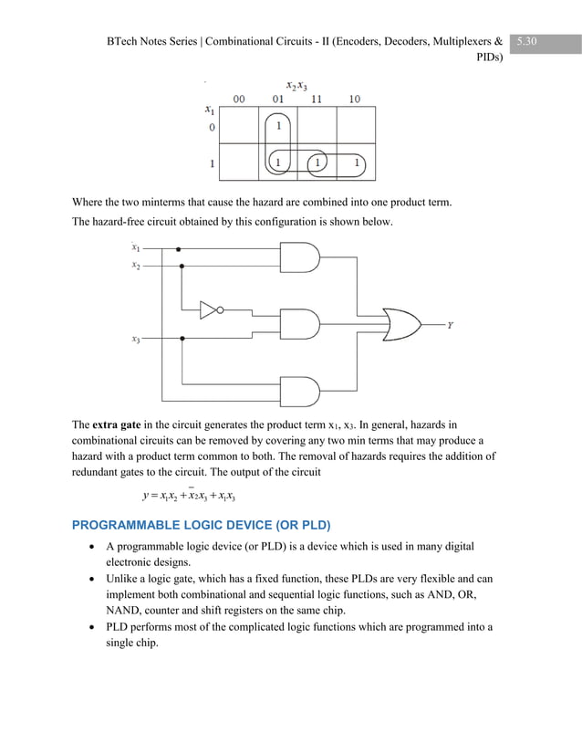 Combinational Circuits - II (Encoders, Decoders, Multiplexers & PIDs).pdf