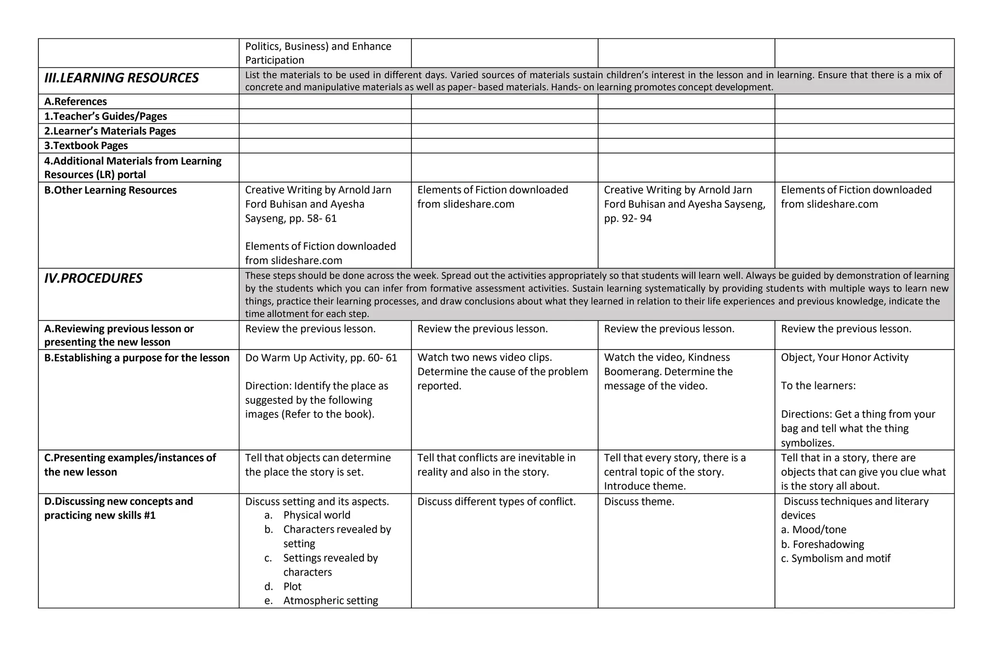 sample-dll for creative writing docx.docx