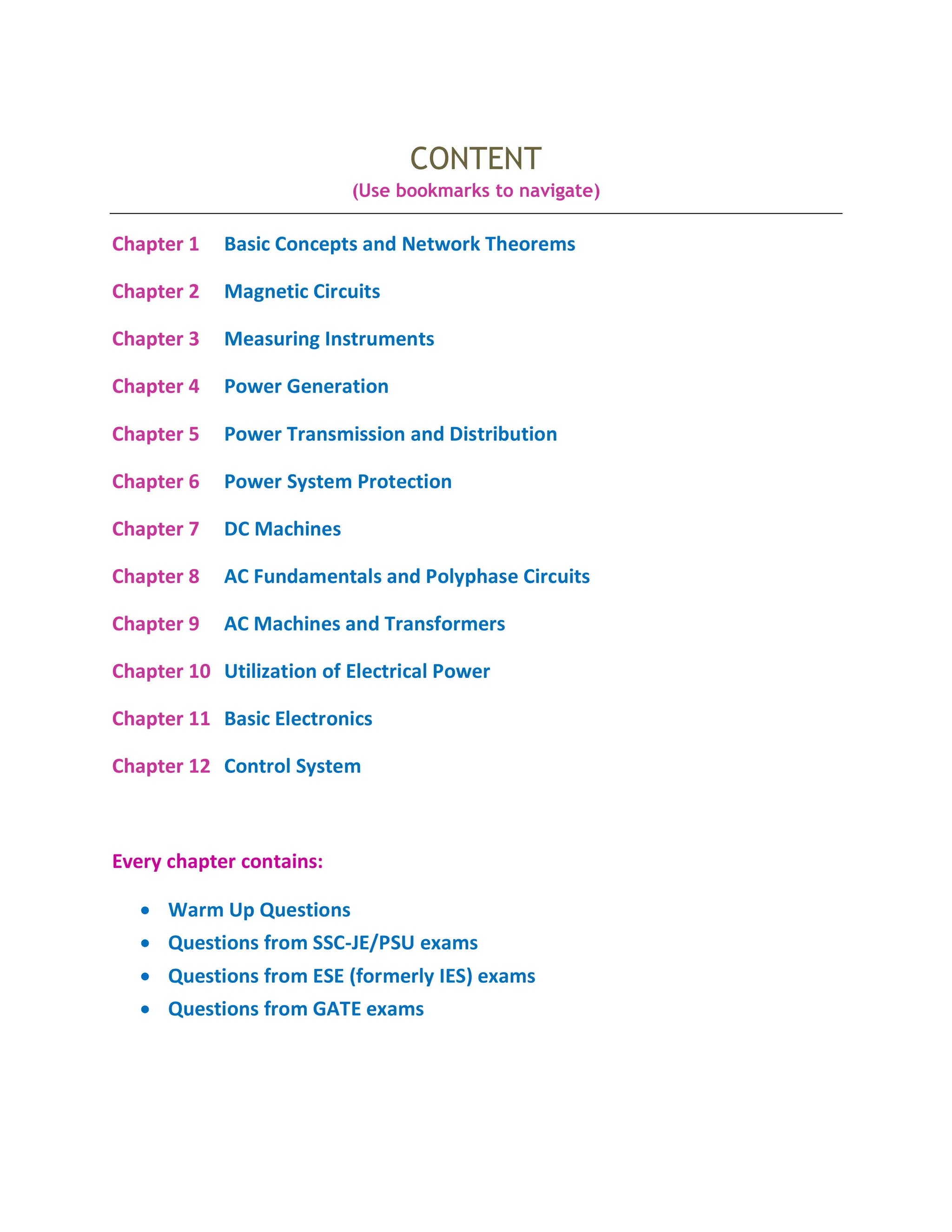 Electrical Engineering (Objective Questions) | PDF