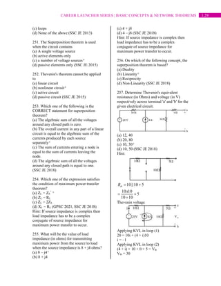 Electrical Engineering (Objective Questions) | PDF