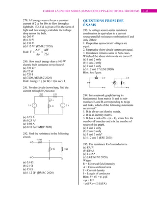 Electrical Engineering (Objective Questions) | PDF