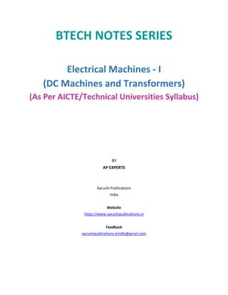 Principles of Electro-Mechanical Energy Conversion | PDF
