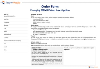 Emerging MEMS Patent Investigation SAMPLE | PDF | Business | Business ...