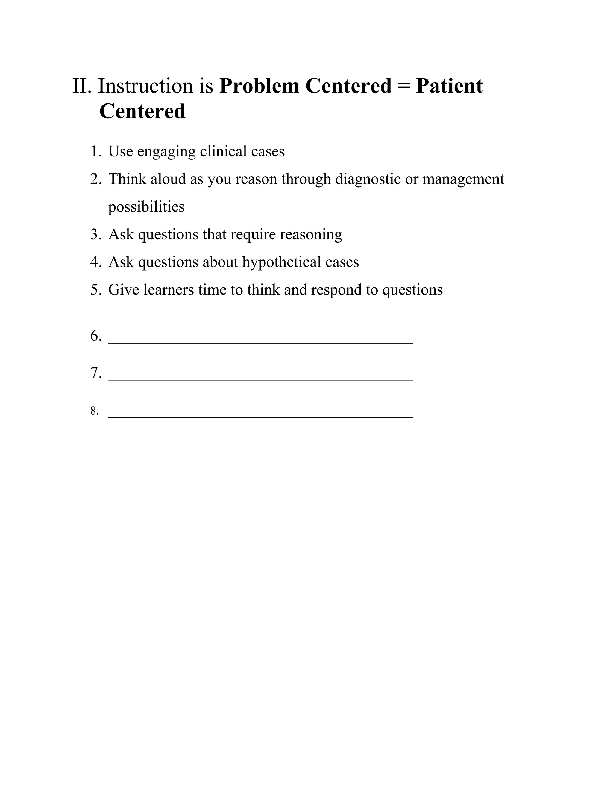 Sample handout-teaching | PDF