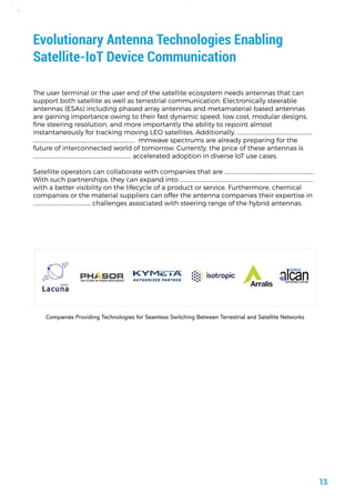 Satellite Communication for IoT Networks – Emerging Trends | PDF