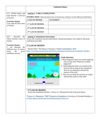 SampleLearningPlan in different sub.docx