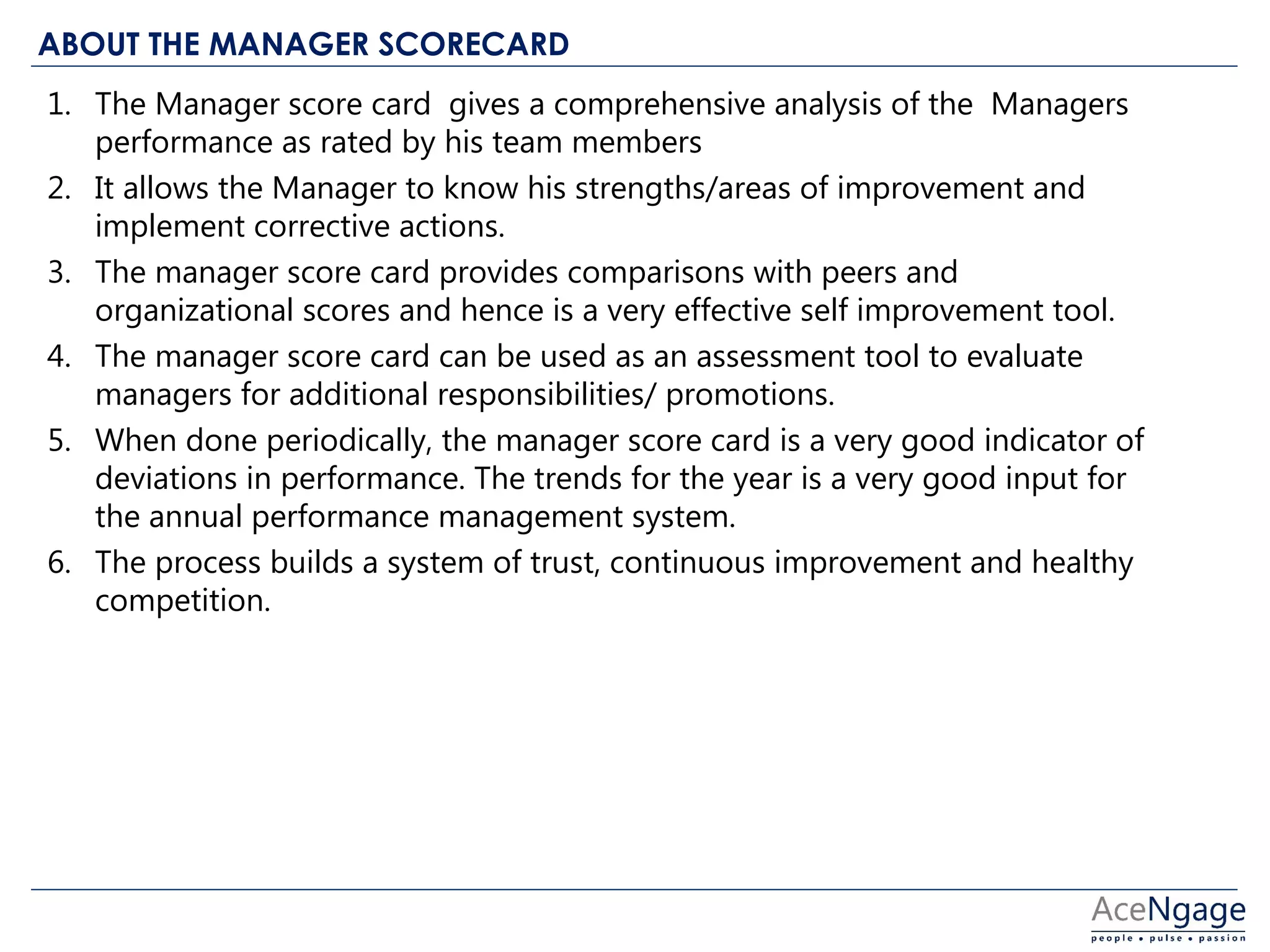 Sample manager-scorecard-ace ngage | PPT