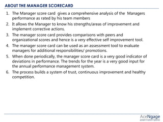 Sample manager-scorecard-ace ngage | PPT