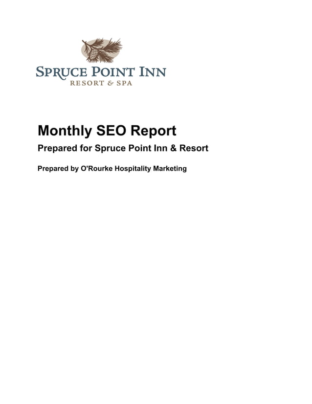 Sample monthly-seo report | PDF