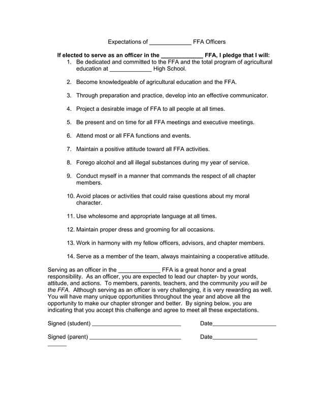 Sample officer-application | PDF