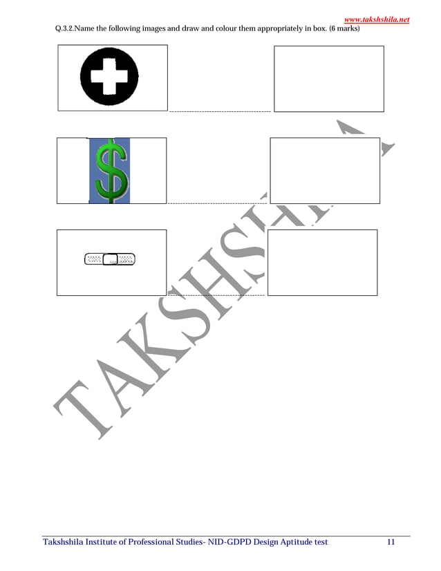 NID Entrance Sample Papers, NID Previous Year Question Paper with ...