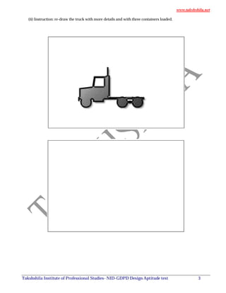 NID Entrance Sample Papers, NID Previous Year Question Paper with ...