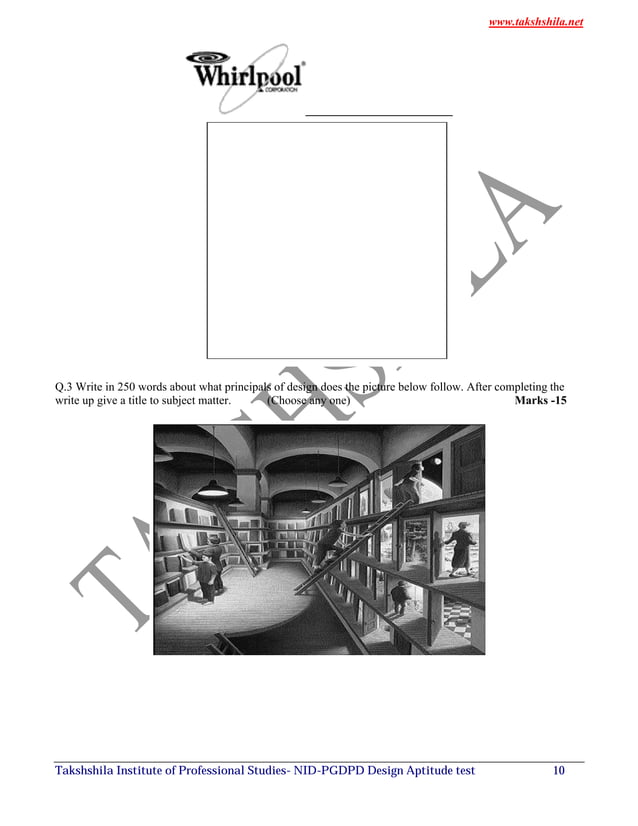 NIFT Entrance Exam Sample Papers, NIFT 2014 Syllabus, Exam Pattern and ...