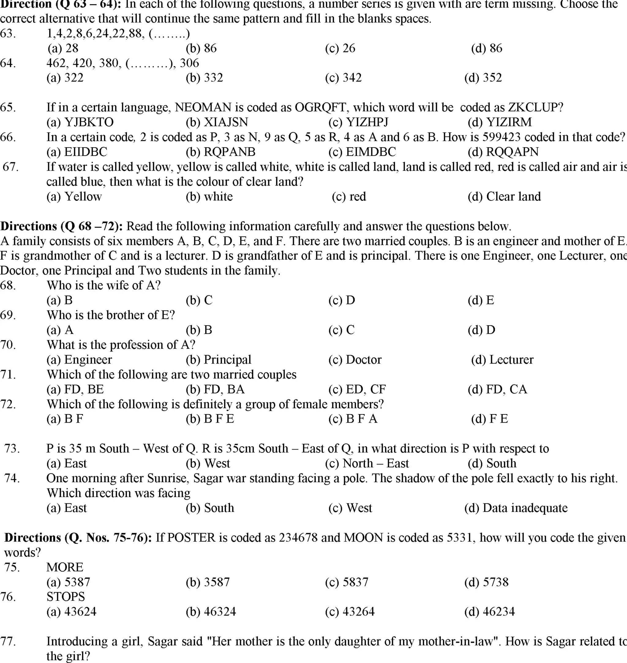 Sample paper-nift-fashion-management-gat1 | PDF
