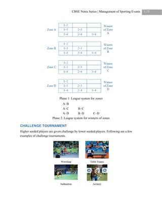 Physical Education: Management of Sporting Events | PDF