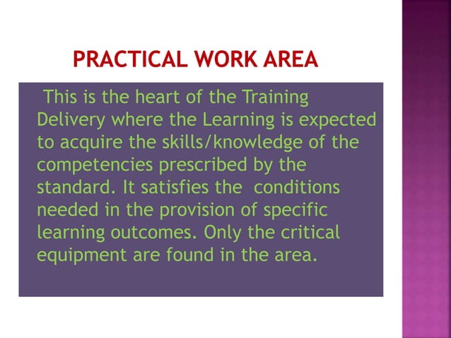 facilitate learning session sample for learners | PPT | Vocational ...