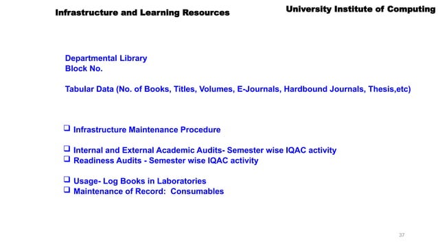 Sample -PPT-Department -NAAC.ppt naac educational | PPT