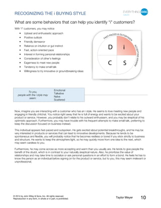 Everything DiSC® Sales Profile | PDF