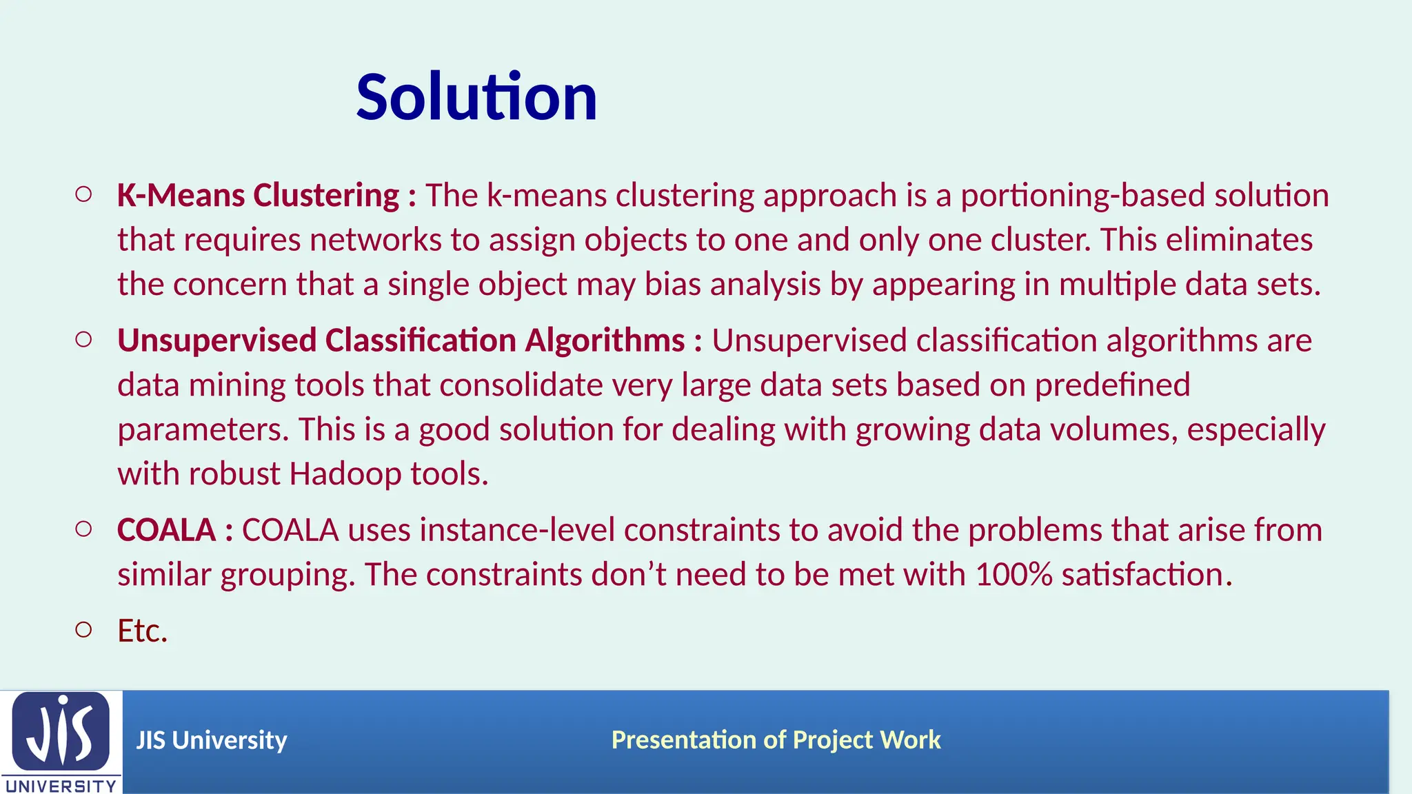 Sample-Project.pptx+ clustering algorithm | PPTX