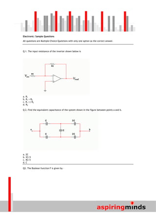 Sample questions | PDF