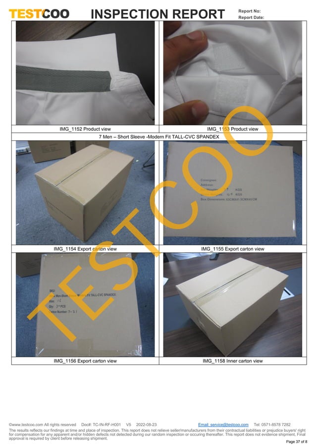 sample-report-garment-inspection-sample-report.pdf | Medical Tests ...