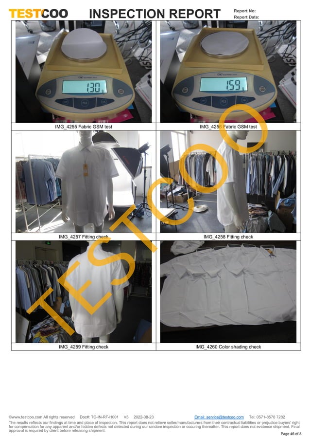 sample-report-garment-inspection-sample-report.pdf | Medical Tests ...
