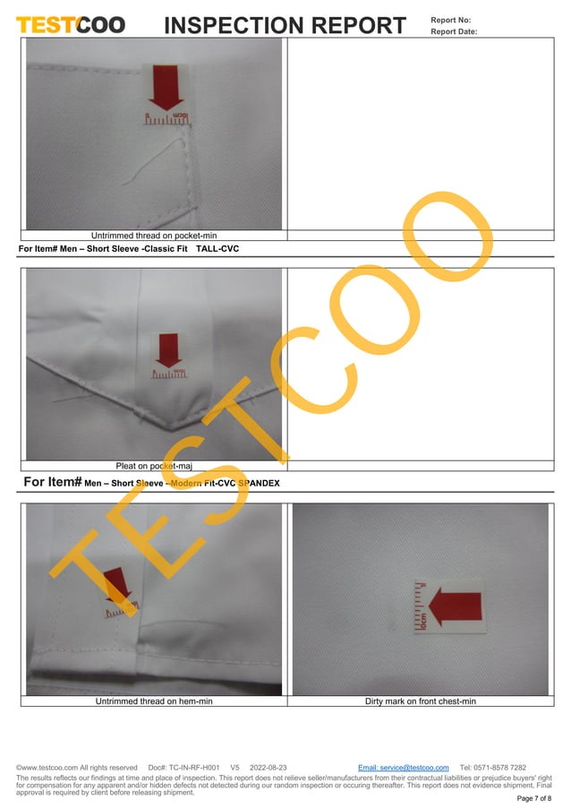 sample-report-garment-inspection-sample-report.pdf | Medical Tests ...
