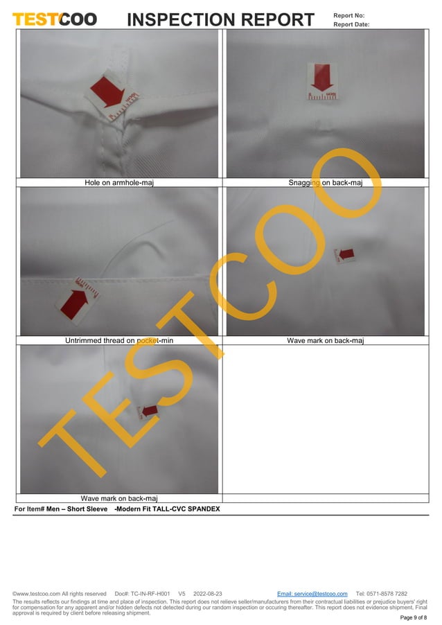 sample-report-garment-inspection-sample-report.pdf | Medical Tests ...