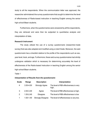 SAMPLE-RESEARCH-HANDOUTS.docx | College Radio | Music