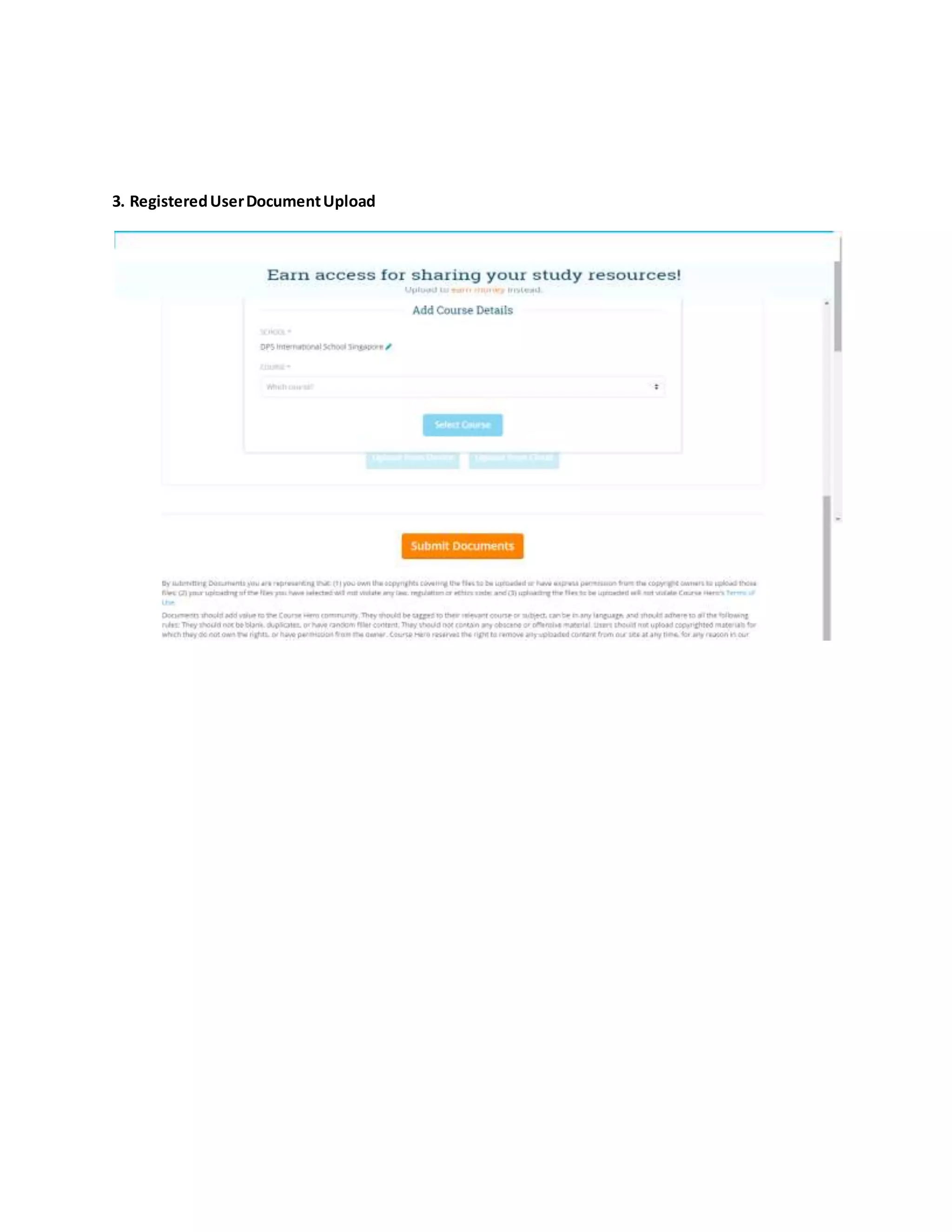 Sample screens | DOCX