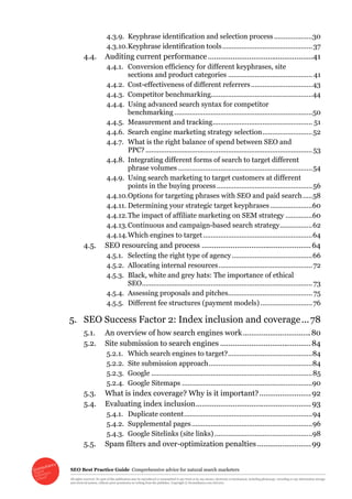 Sample SEO Best Practice Guide | PDF | Business | Business and Finance