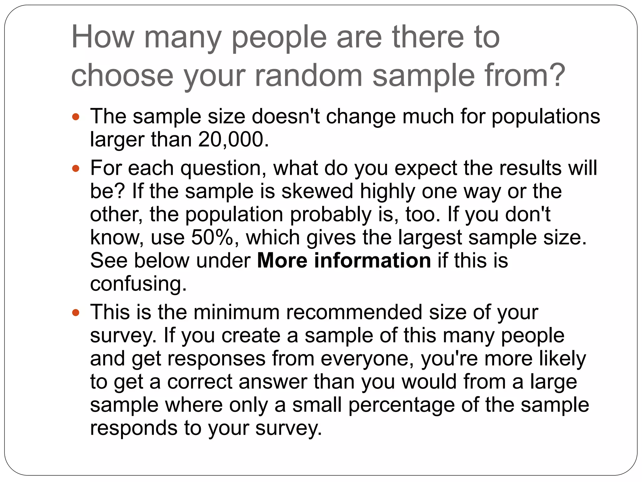 Sample Size Determination | PPTX