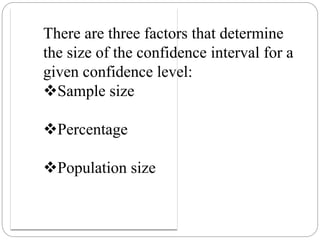 Sample Size Determination | PPTX