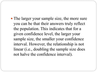 Sample Size Determination | PPTX