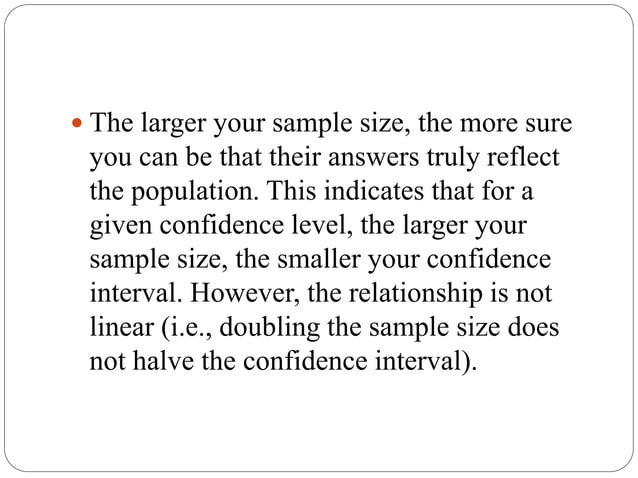 Sample Size Determination | PPTX