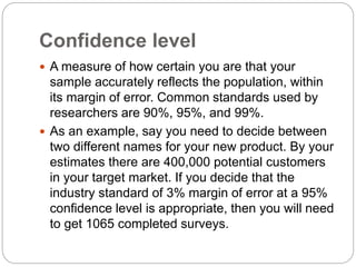 Sample Size Determination | PPTX