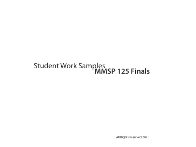 Sample: Student Work | PPTX