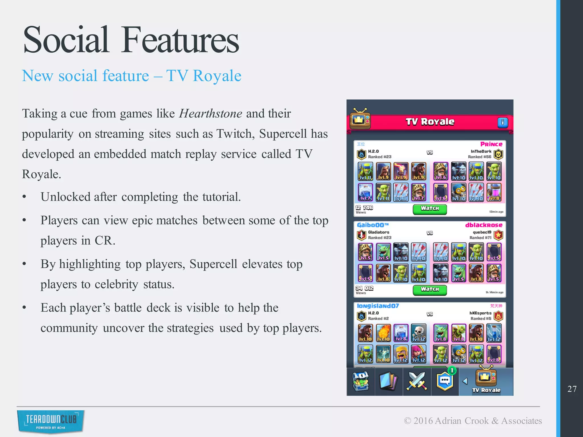 Clash Royale Mobile Game Teardown or Deconstruction by Adrian Crook ...