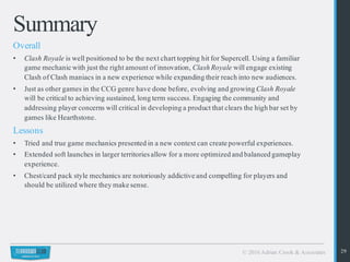 Clash Royale Mobile Game Teardown or Deconstruction by Adrian Crook ...