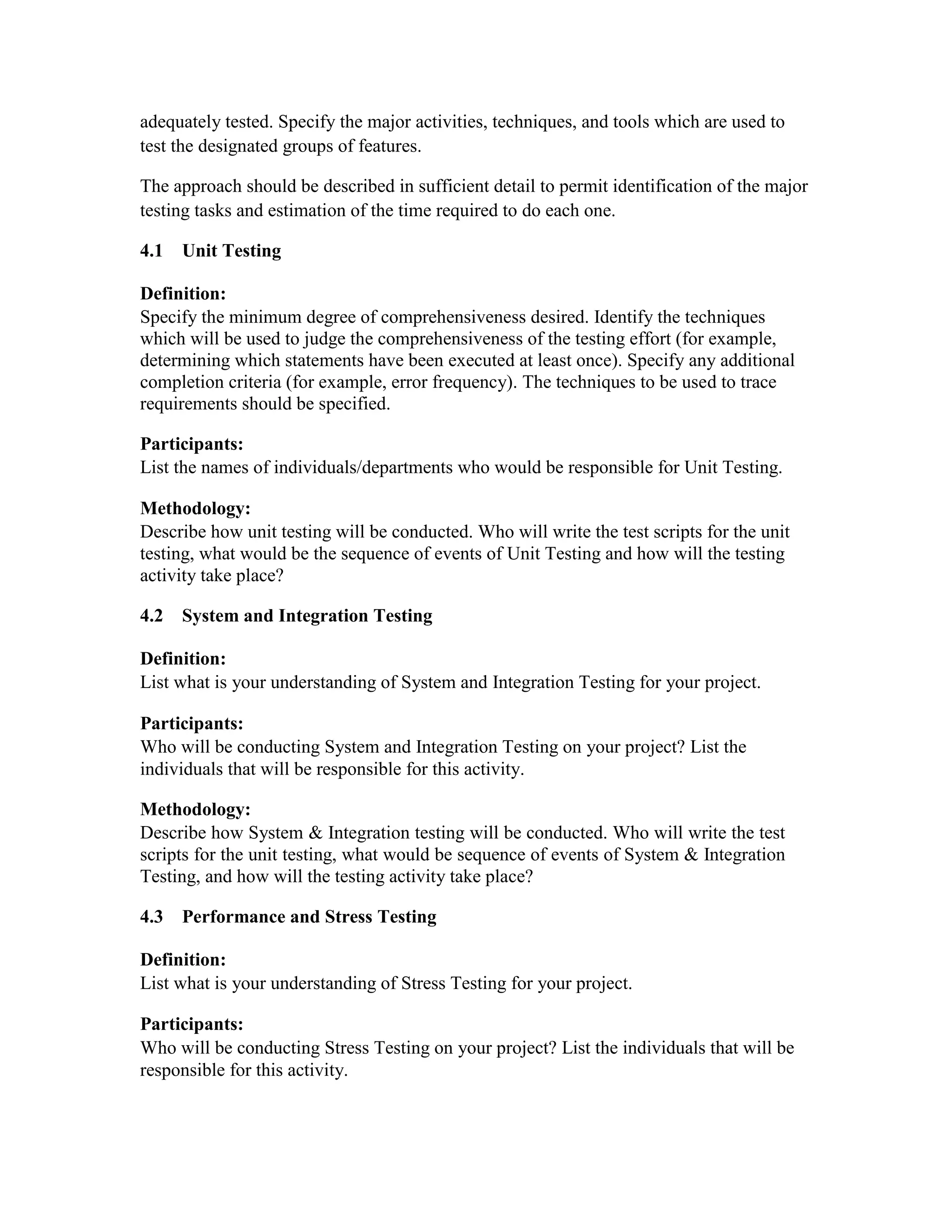 sample-test-plan-template how to create test plan | DOC