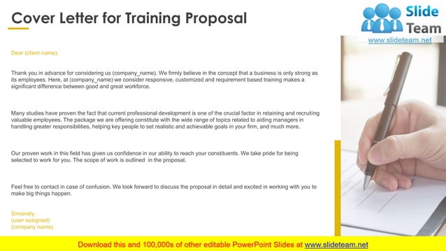 training proposal template | PDF