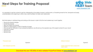 training proposal template | PDF