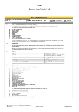 Common Cause Analysis - Zonal Safety Analysis | PDF