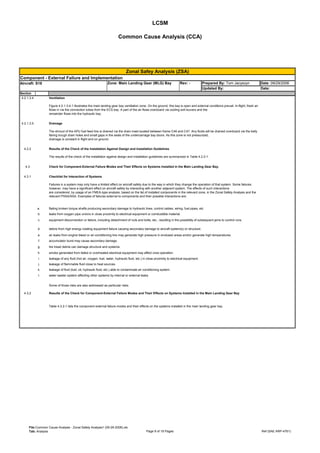 Common Cause Analysis - Zonal Safety Analysis | PDF