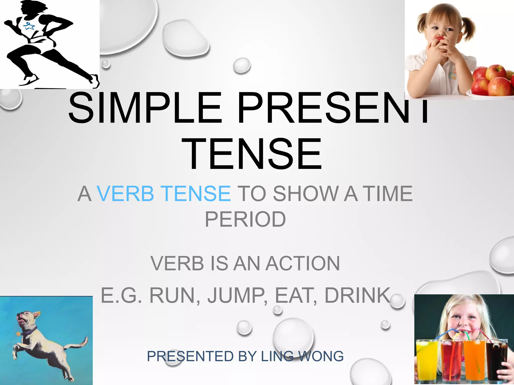 simple present tense | PPT