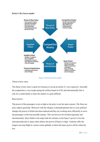 Emirates Airline: Strategic Management Report | PDF