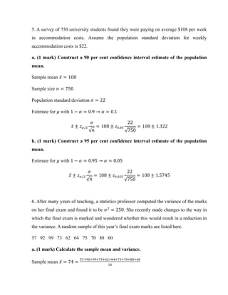 Statistics and Probability_Final Sample 2 | PDF