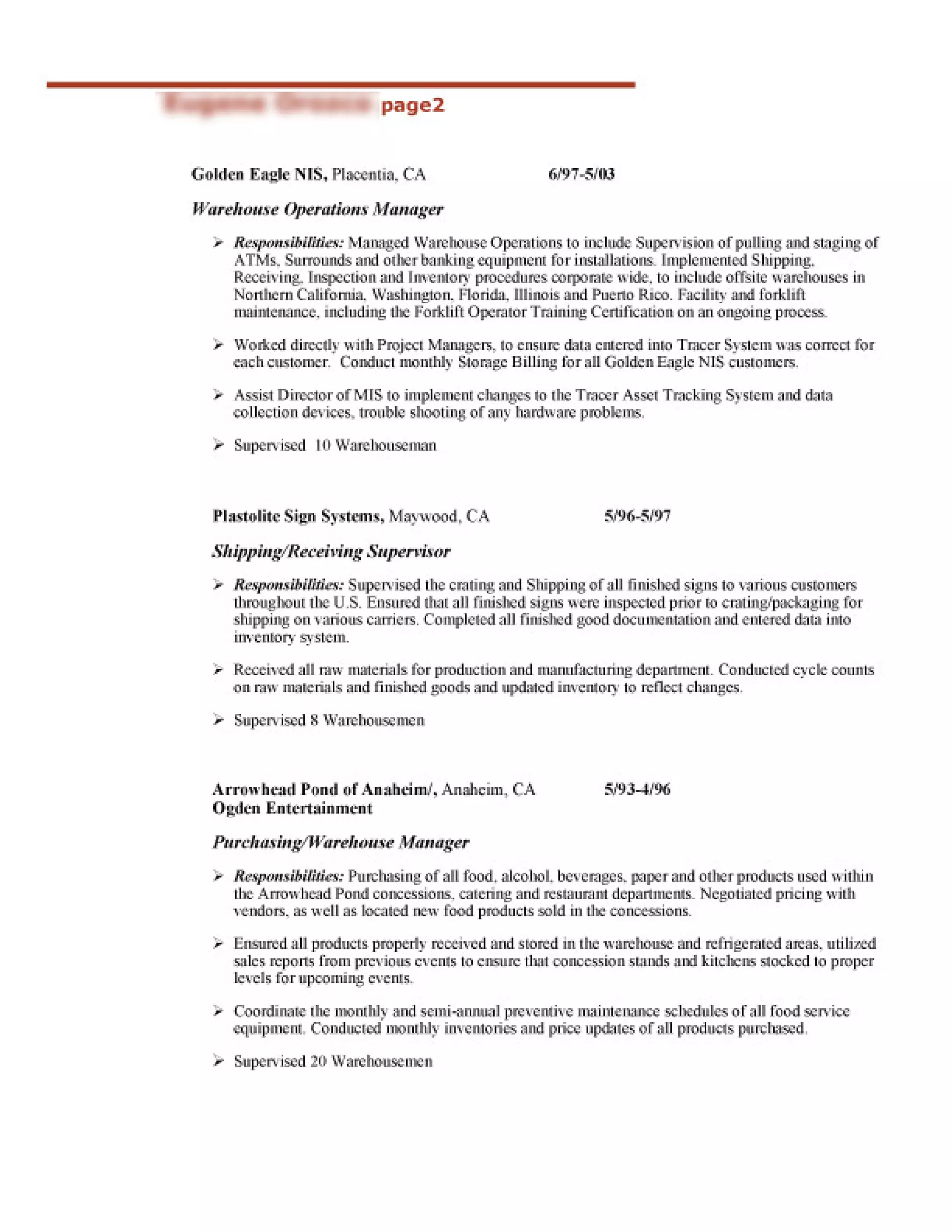 Resume example #4 | PDF